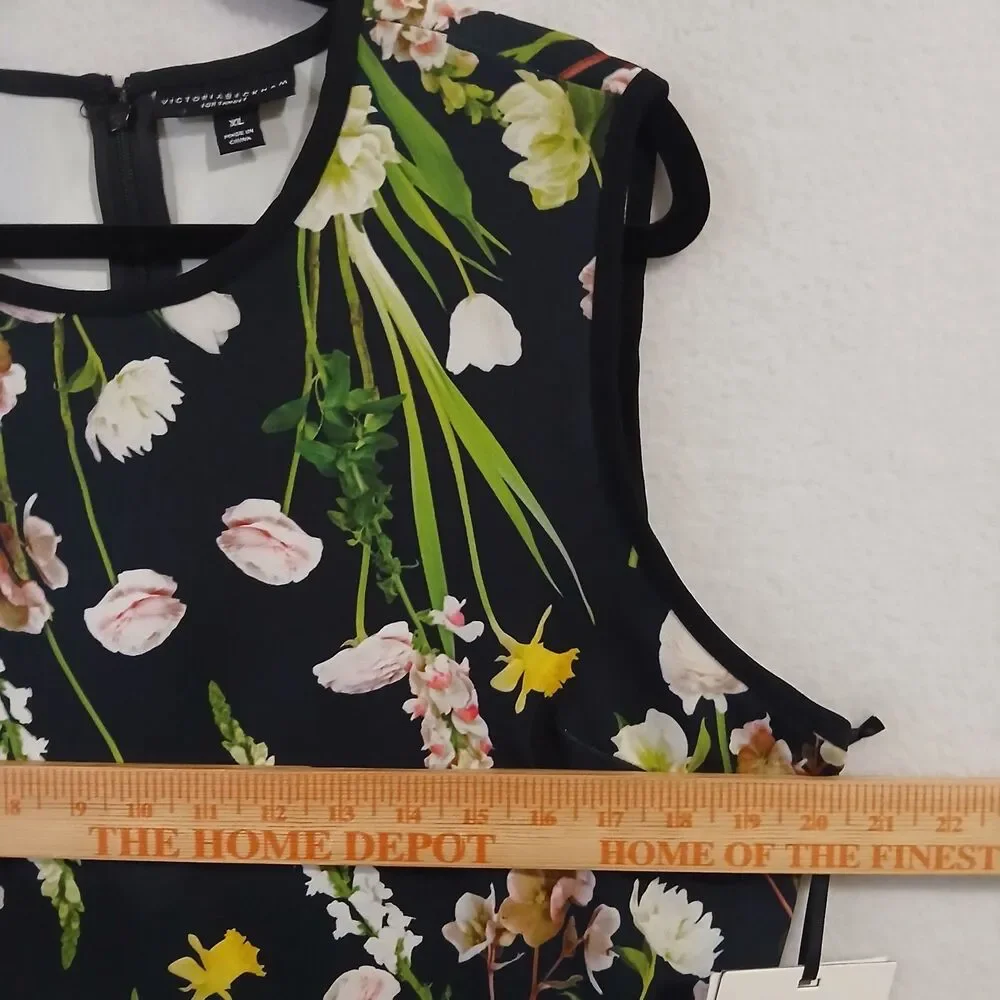 Victoria Beckham | Dresses | Nwt Victoria Beckham Target Floral Bloom ...
